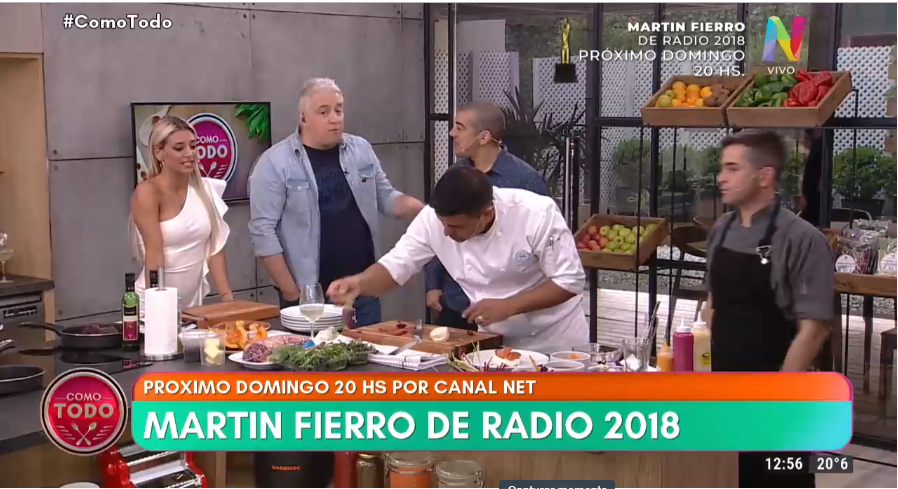 Mirá cómo se prepara el menú de los Martín Fierro de Radio