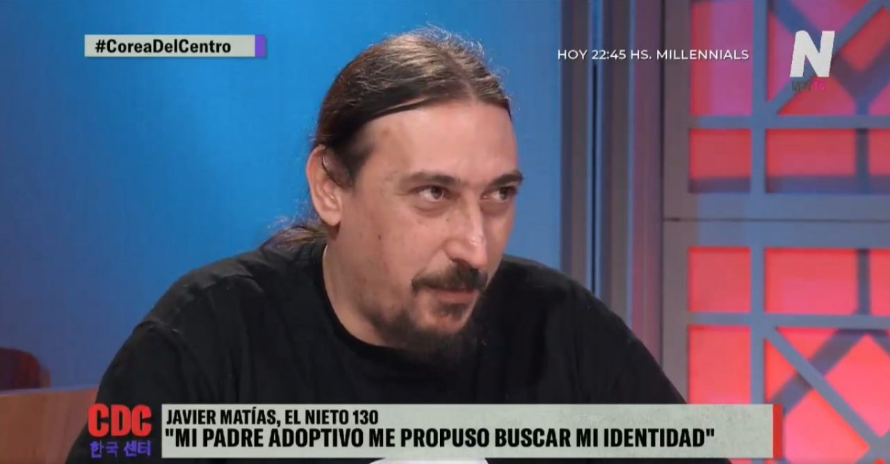 Javier Matías, el nieto 130, contó como fue la búsqueda de su identidad