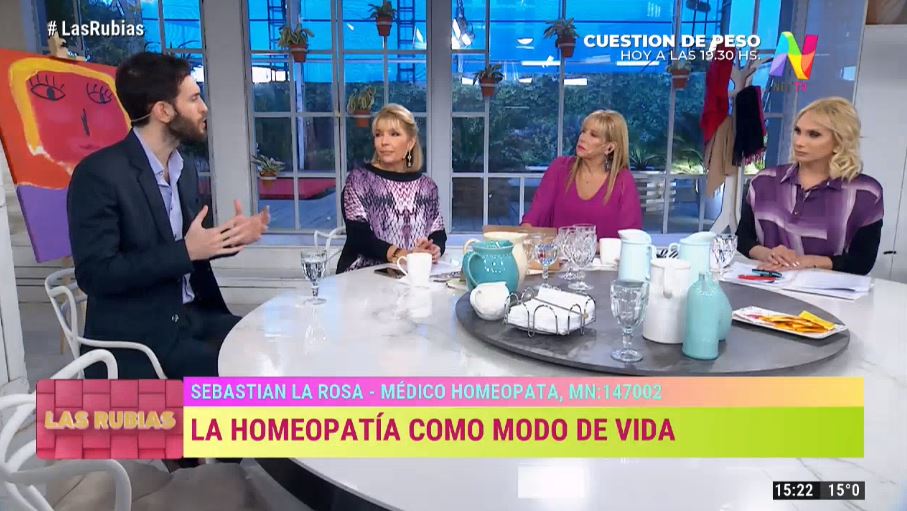 La política con Mauricio D´Alessandro, y la homeopatía con el Doctor ...