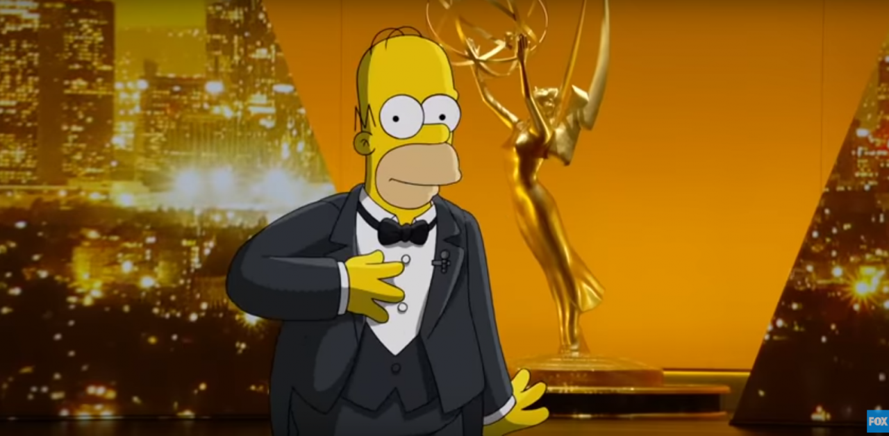 Homero Simpson fue animador en los Emmy 2019 para mejorar la audiencia