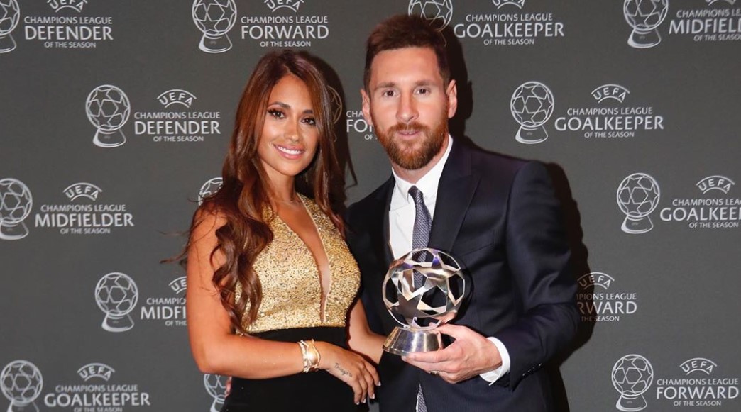 Anto Roccuzzo sorprendió a Messi con una foto vintage