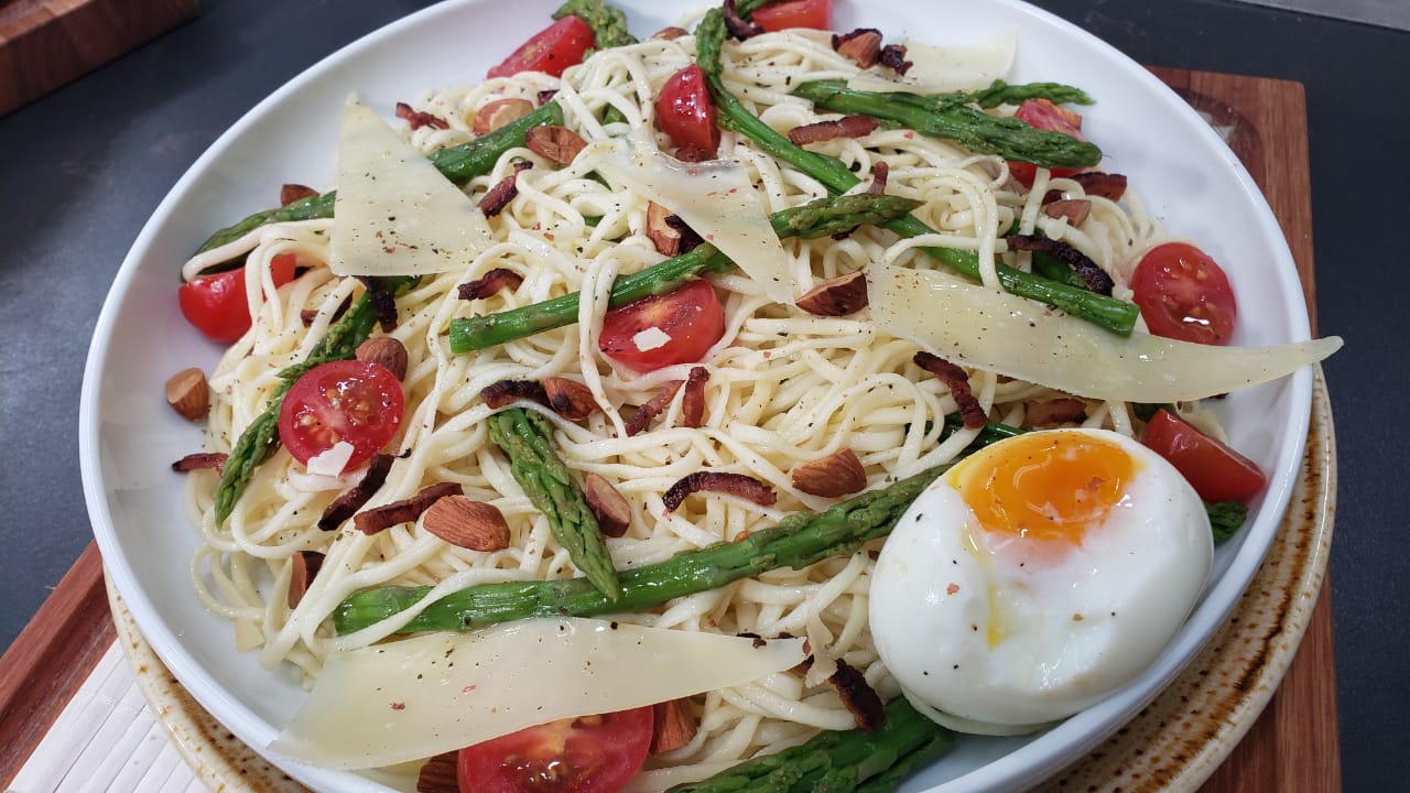 Así se prepara la mejor ensalada de spaghetti