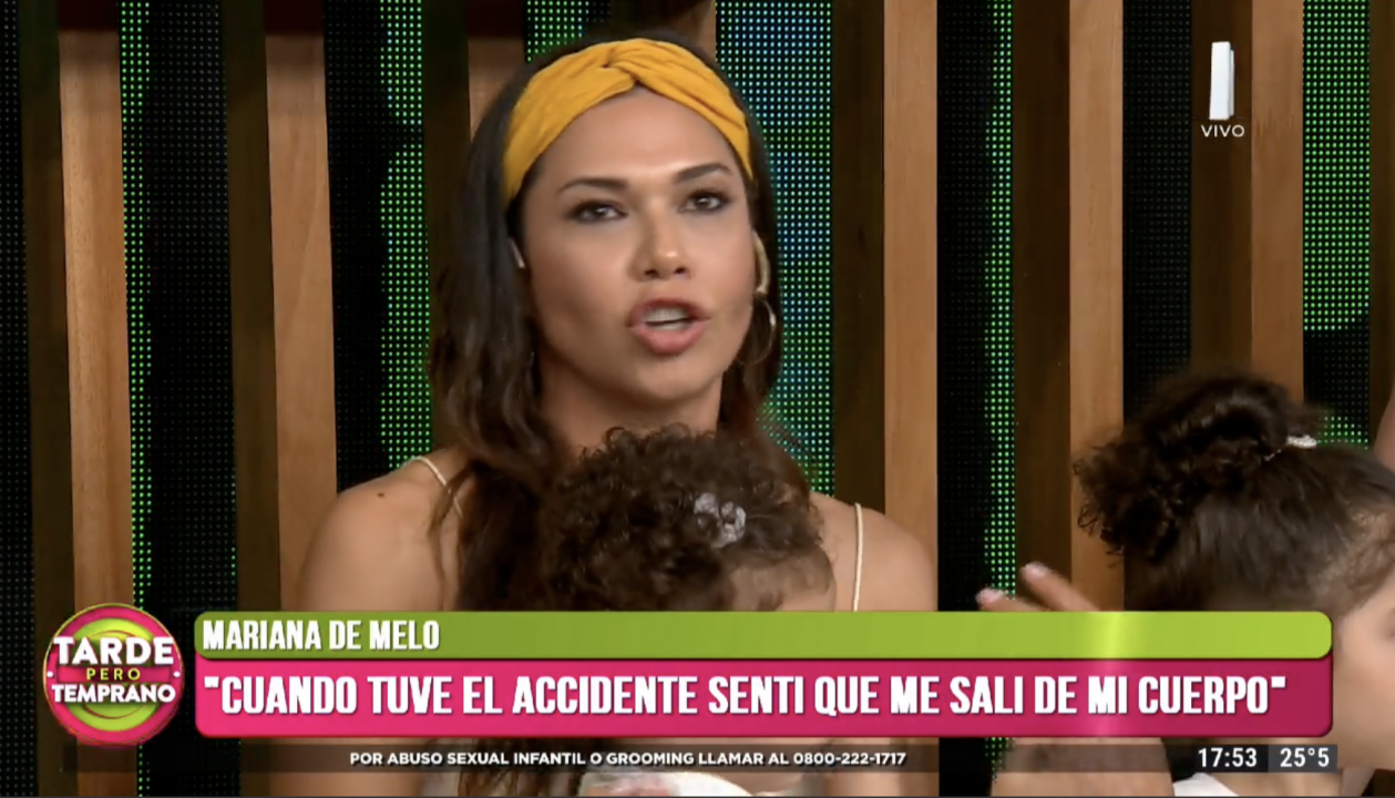 Mariana De Melo revivió la experiencia divina que tuvo cuando se ...