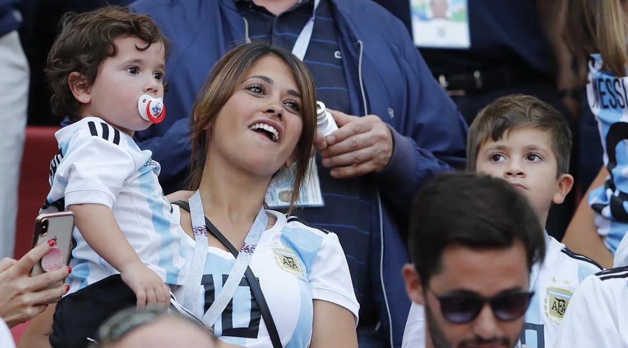 Antonela Roccuzzo y Ciro Messi brillaron en Instagram
