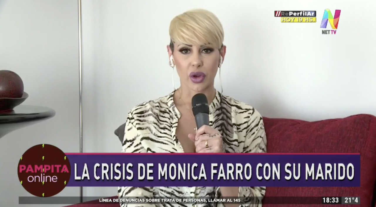 Mónica Farro contó por qué su matrimonio está en crisis