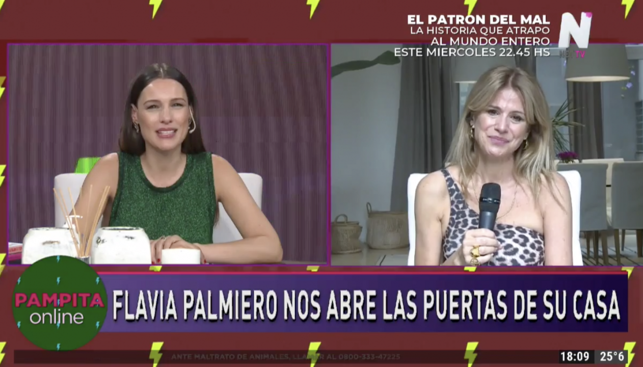 Flavia Palmiero dio detalles de su nuevo proyecto en pandemia
