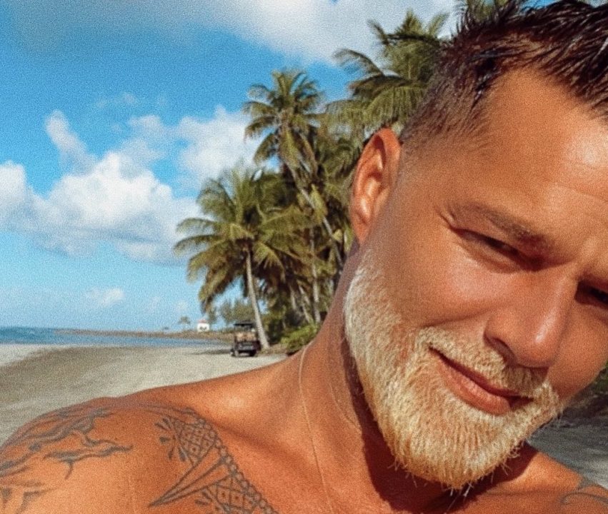 Ricky Martin se volvió viral por su peculiar look