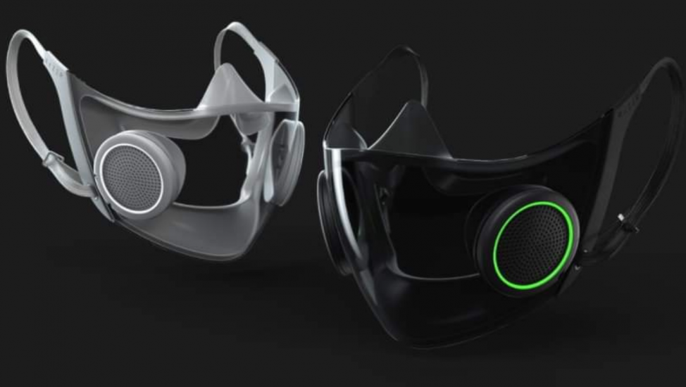 Barbijos inteligentes anti COVID-19: vienen con micrófono y luces LED