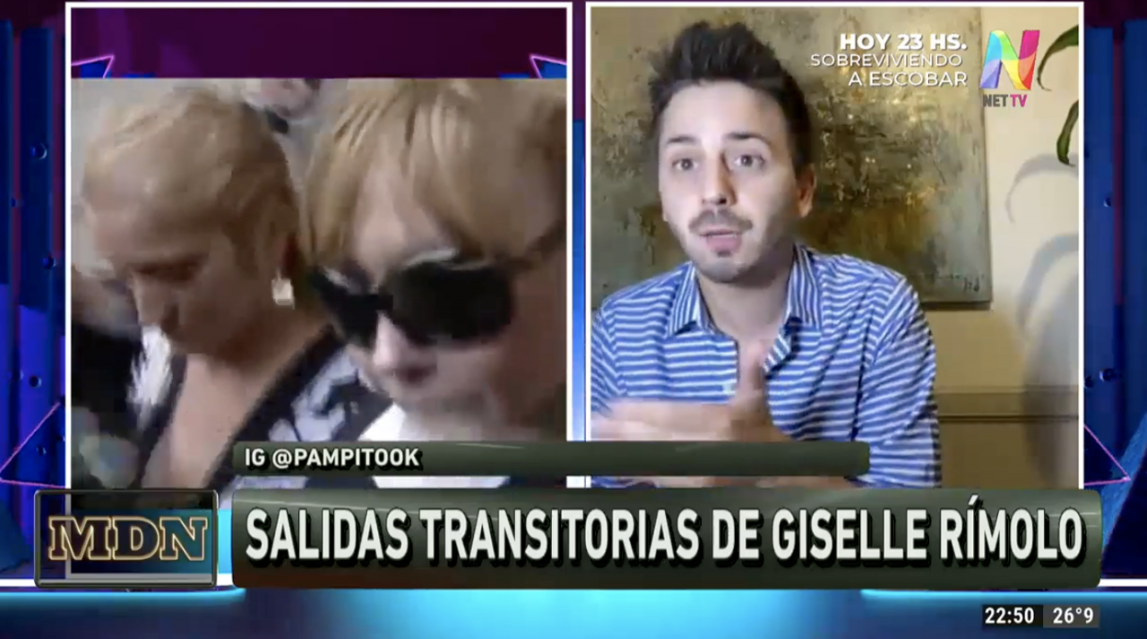 Giselle Rímolo tiene salidas transitorias de la cárcel