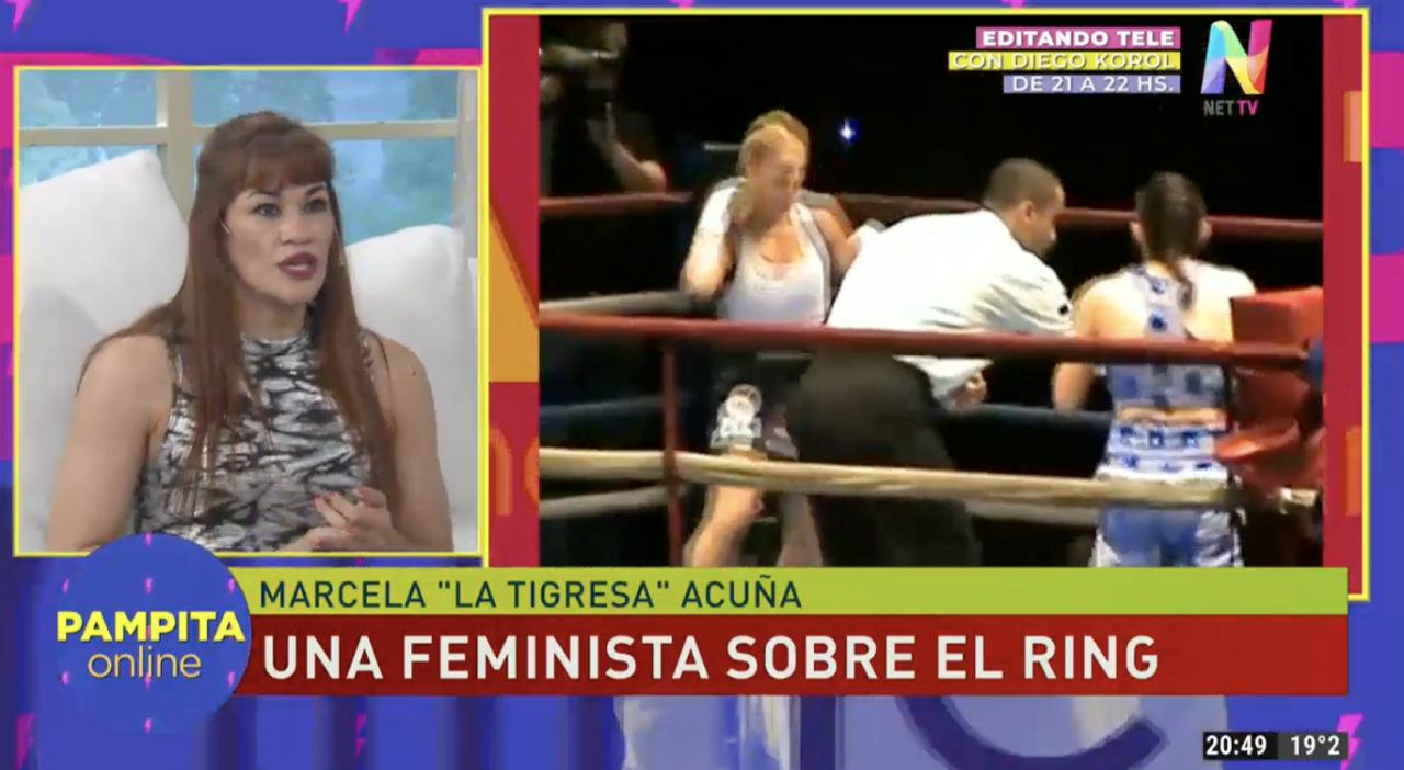 Marcela “La Tigresa” Acuña habló de su incansable lucha feminista