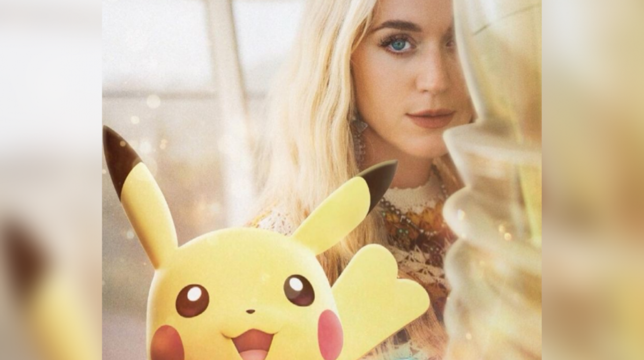 Katy Perry lanzó su nuevo tema con la colaboración de Pikachu