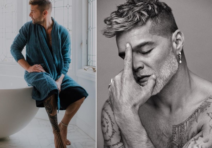 Ricky Martin enseñó tatuaje íntimo en su pelvis