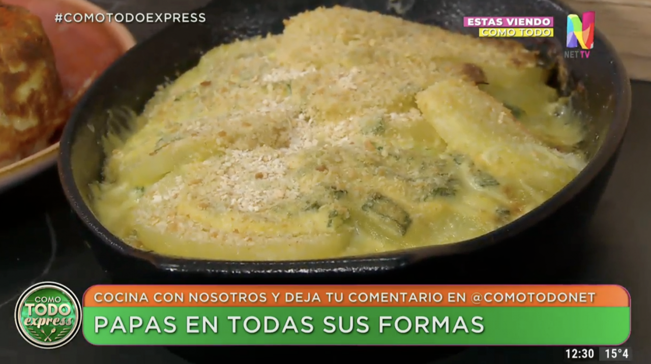 Acompañá tus comidas con estas tentadoras recetas con papa