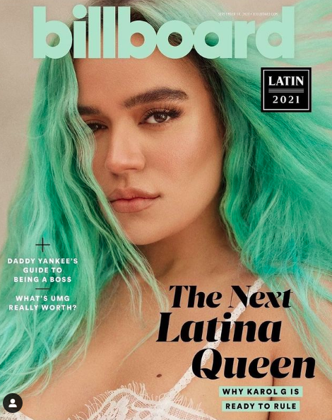 Karol G mostró piel de más y las redes estallaron