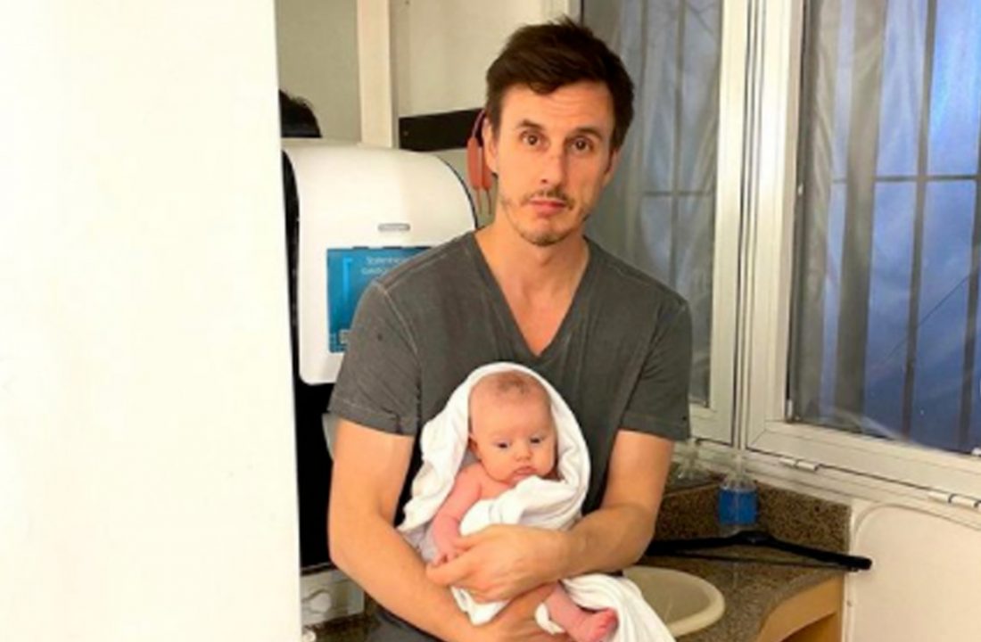 La tierna foto de Roberto García Moritán con Ana