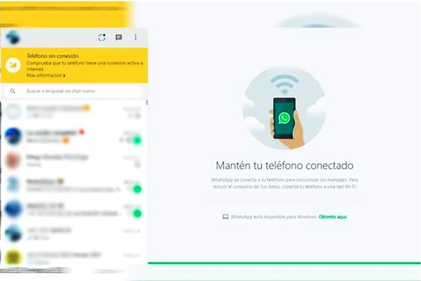 WhatsApp Web: Cómo solucionar el error de ‘teléfono sin conexión’