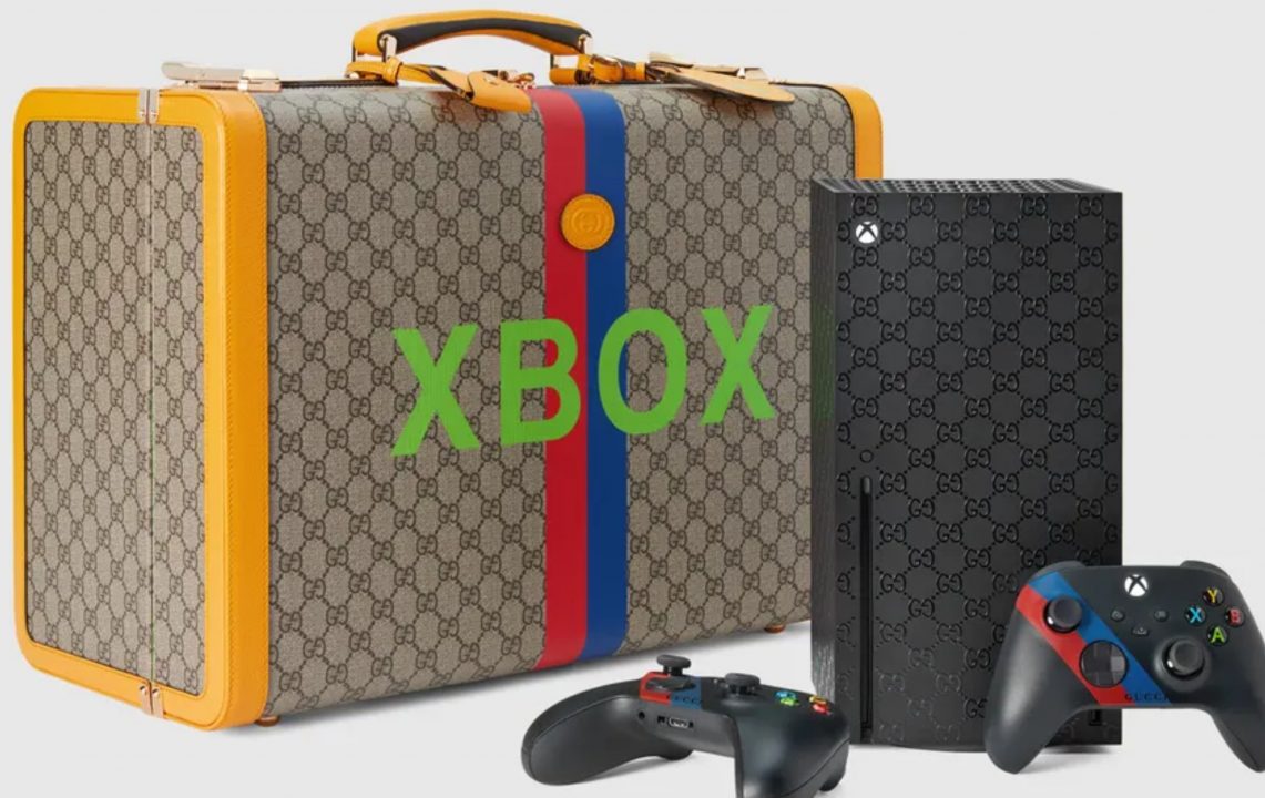 Xbox se unió a Gucci para lanzar una consola de lujo