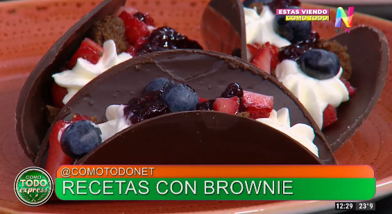 Como Todo: recetas originales con brownie