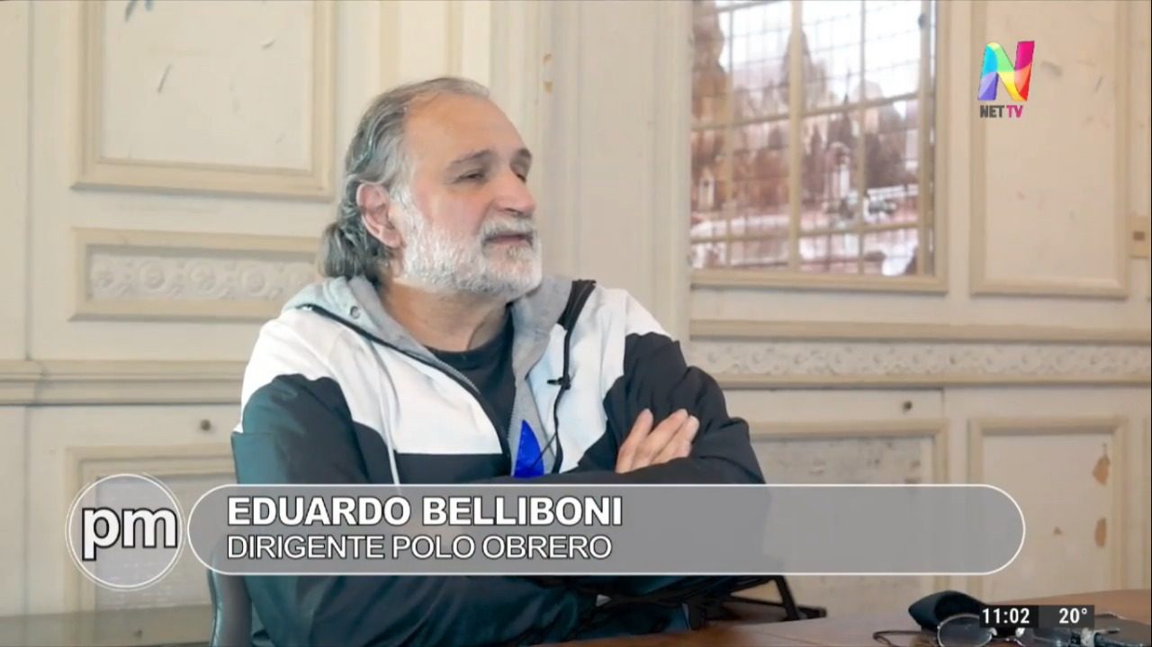 Eduardo Belliboni aseguró que el capitalismo debe ser reemplazado por ...