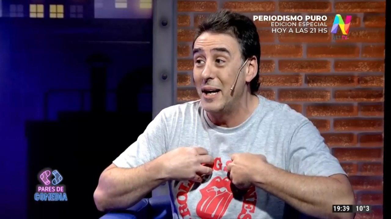 Rodrigo Vagoneta en Pares de Comedia: el saxofón que le abrió las ...