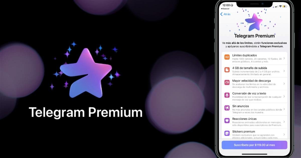 Telegram Premium: nueva versión con mejoras sorprendentes