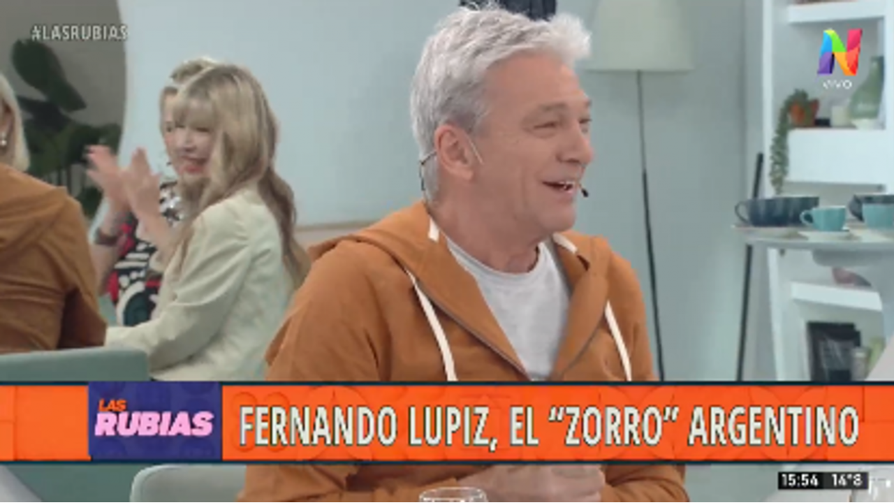 Fernando Lúpiz: “No quería ser actor, quería jugar al fútbol”