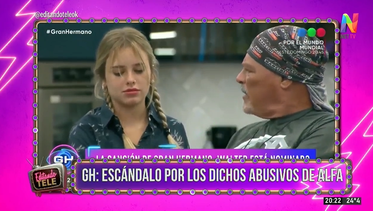Los desagradables dichos de Alfa de Gran Hermano a Coti