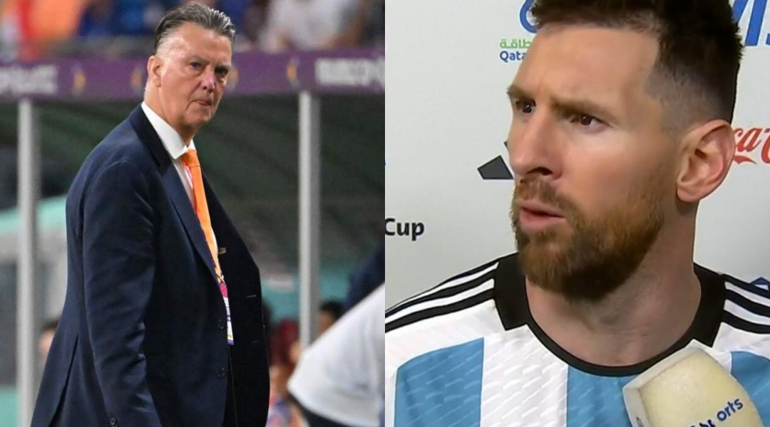 El Durísimo Cruce Entre Lionel Messi Y Louis Van Gaal “¿qué Mirás Bobo