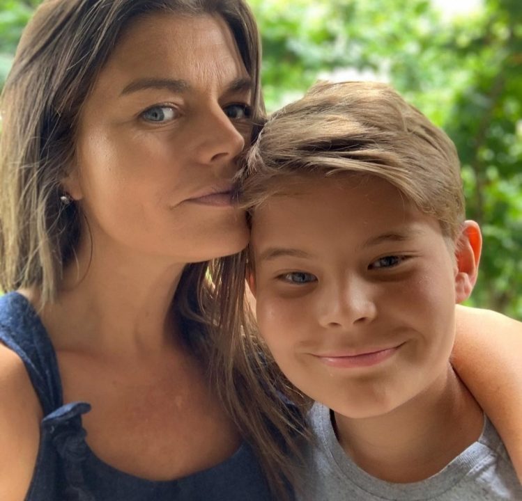 Ángeles Balbiani publicó fotos inéditas de su hijo mayor: Conocé el motivo