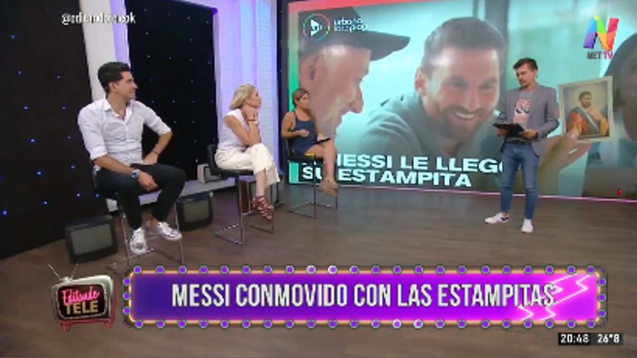 La historia de la estampita que hizo emocionar a Lionel Messi