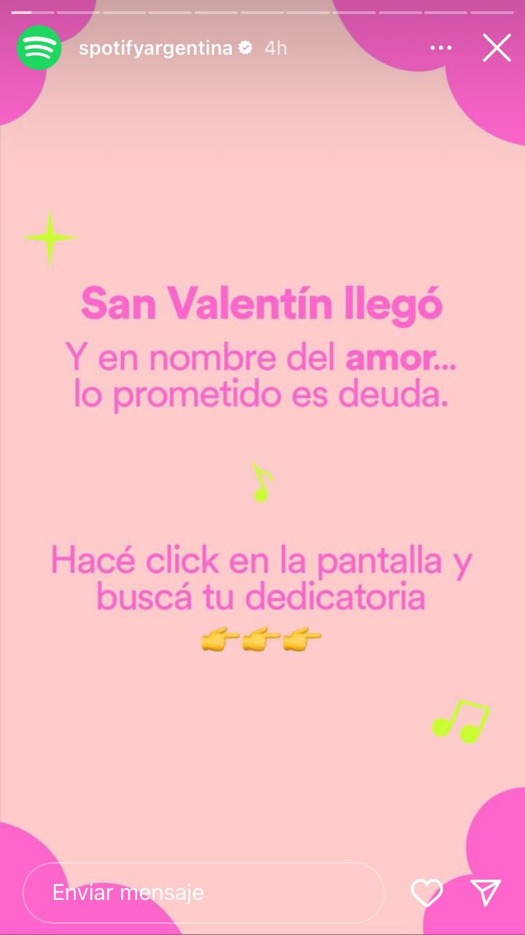 San Valentín en Spotify: 3 playlists especiales para el 14 de febrero