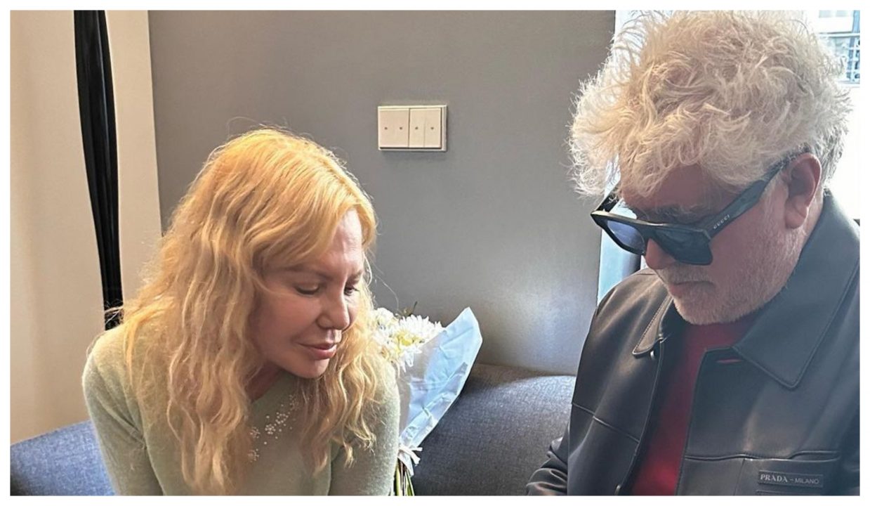 Cecilia Roth recibió el nuevo libro de Pedro Almodóvar: ¿de qué se trata?