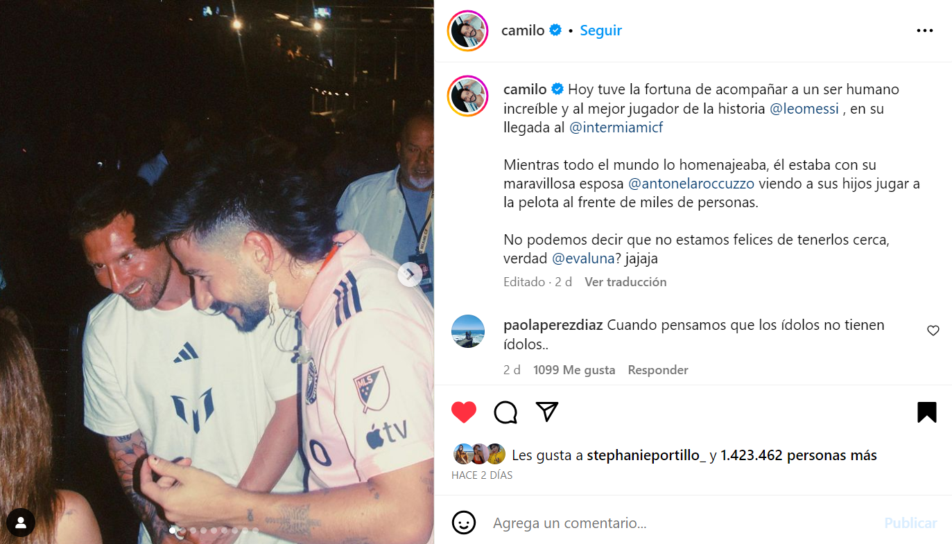 Camilo Echeverry y Evaluna Montaner mostraron por primera vez la carita ...