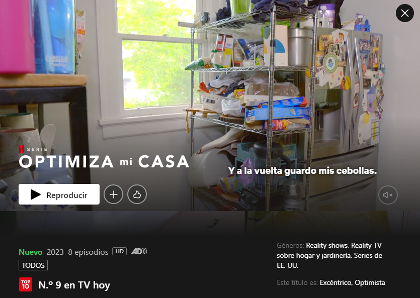 Netflix: el reality show que te enseña cómo organizar tu casa y se volvió furor