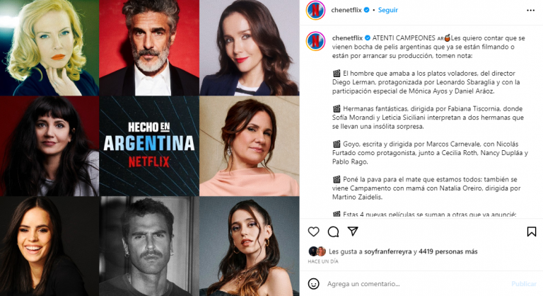 Netflix: las nuevas producciones argentinas que tiene entre manos la ...