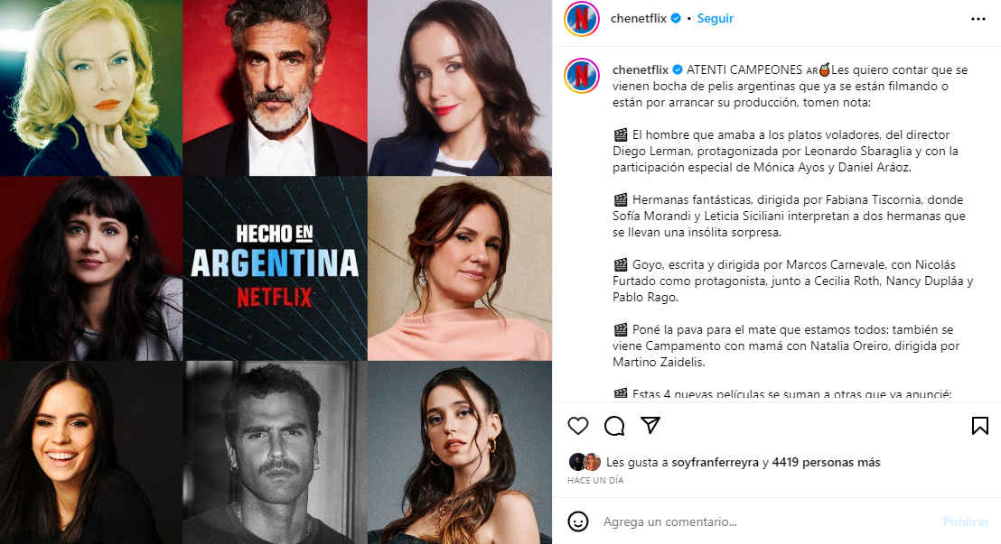 Netflix: las nuevas producciones argentinas que tiene entre manos la ...