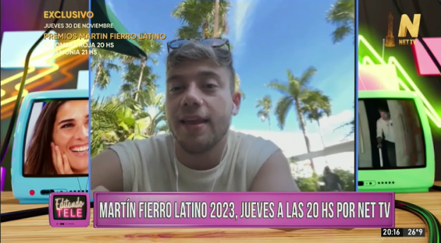 Martín Fierro Latino 2023: Nacho Castañares reveló su look para la ...