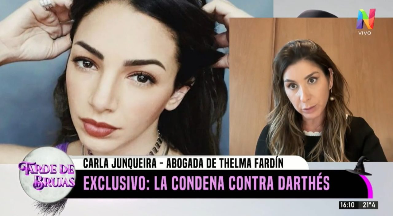 Exclusivo de Tarde de Brujas: la abogada de Thelma Fardín explicó por qué Juan Darthés puede ...