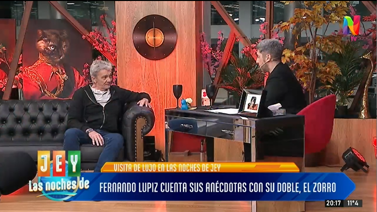 Fernando Lúpiz recordó su época dorada siendo “El zorro”