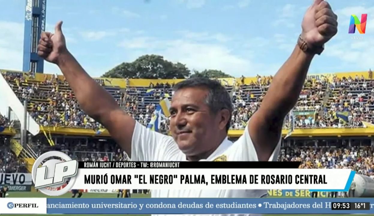 Luto en el fútbol argentino: falleció Omar “El Negro” Palma, ícono de ...