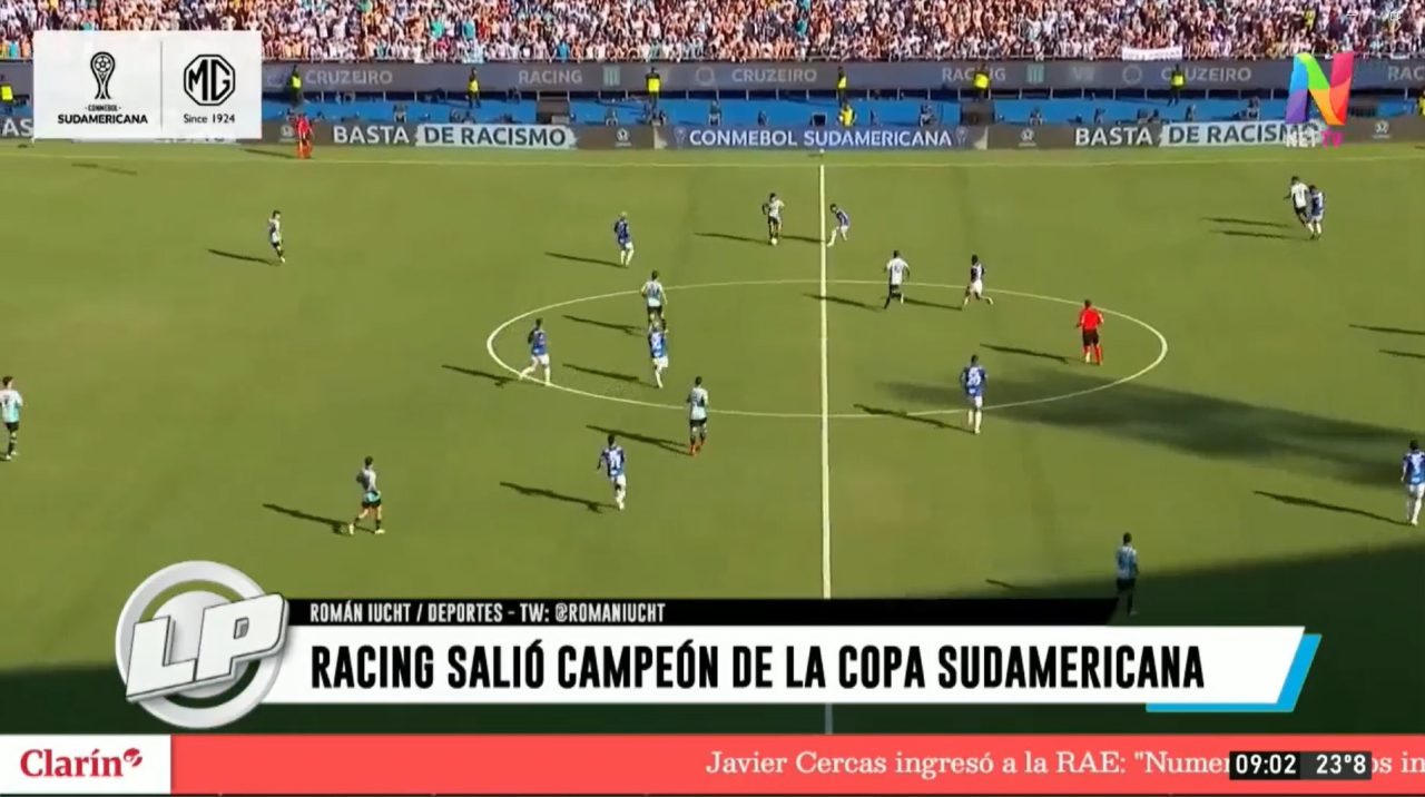 Copa Sudamericana: Racing goleó a Cruzeiro por 3 a 1 y se consagró ...