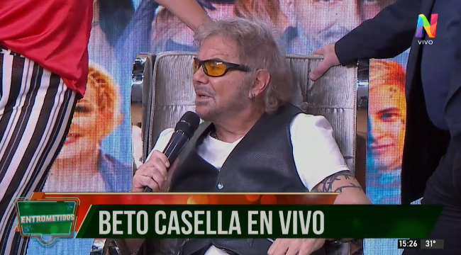 La sorpresiva respuesta de Beto Casella ante el debut televisivo de su ...