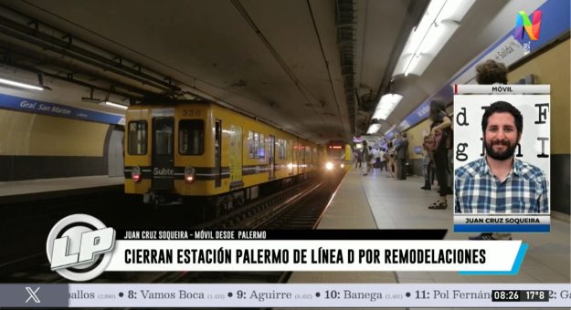 Línea D de Subte: los motivos por los que la Estación Palermo ...