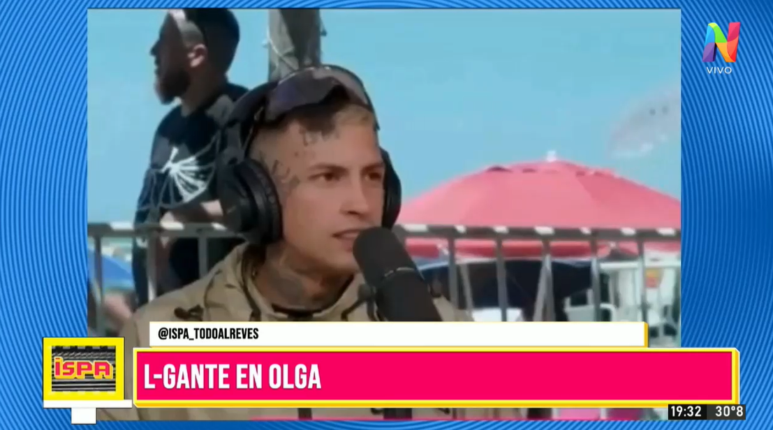 L-Gante habló de su separación de Wanda Nara