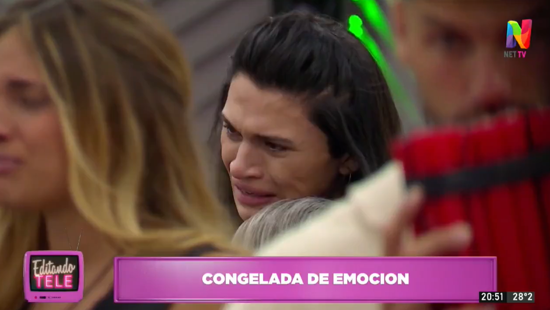 Emotivo reencuentro entre Luciana con su mamá en el “Congelados” en Gran Hermano