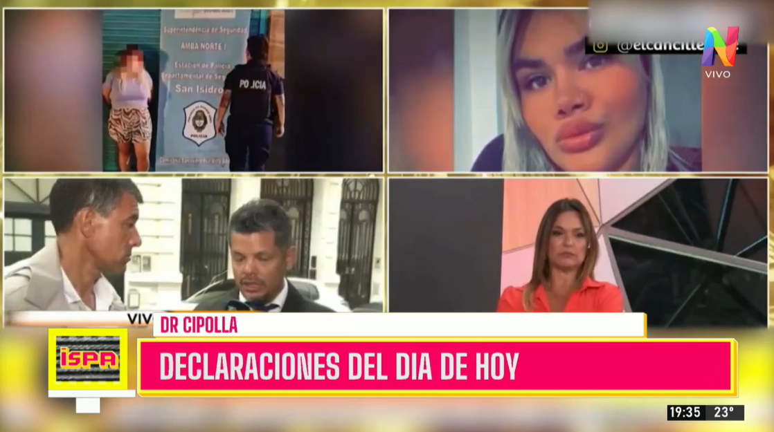 Alejandro Cipolla reveló cómo está Morena Rial tras su nueva detención