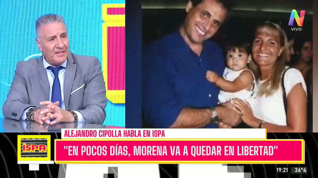 Alejandro Cipolla reveló que Morena Rial podría salir en libertad en los próximos días
