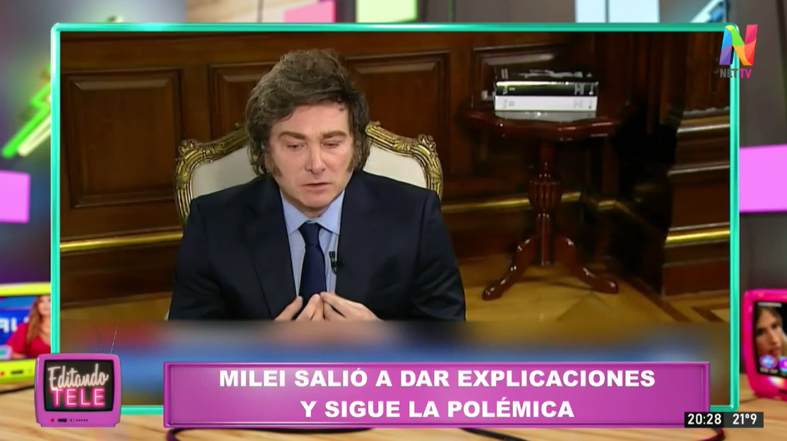 Qué dijo Javier Milei tras el escándalo con $Libra