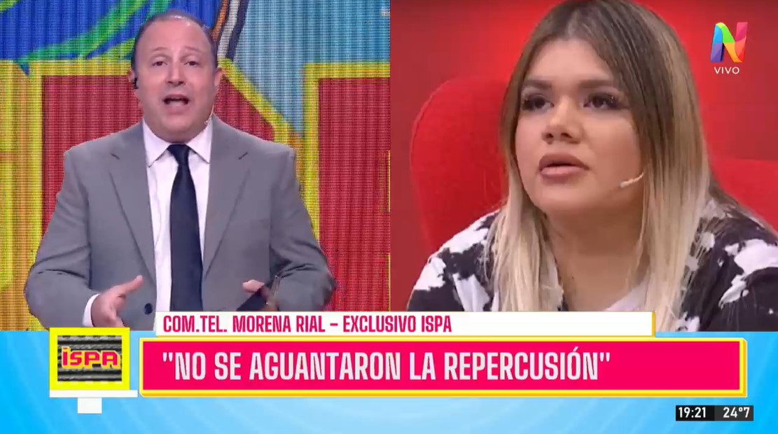 Exclusivo de ISPA: More Rial habló de su vínculo con Jorge Rial luego ...