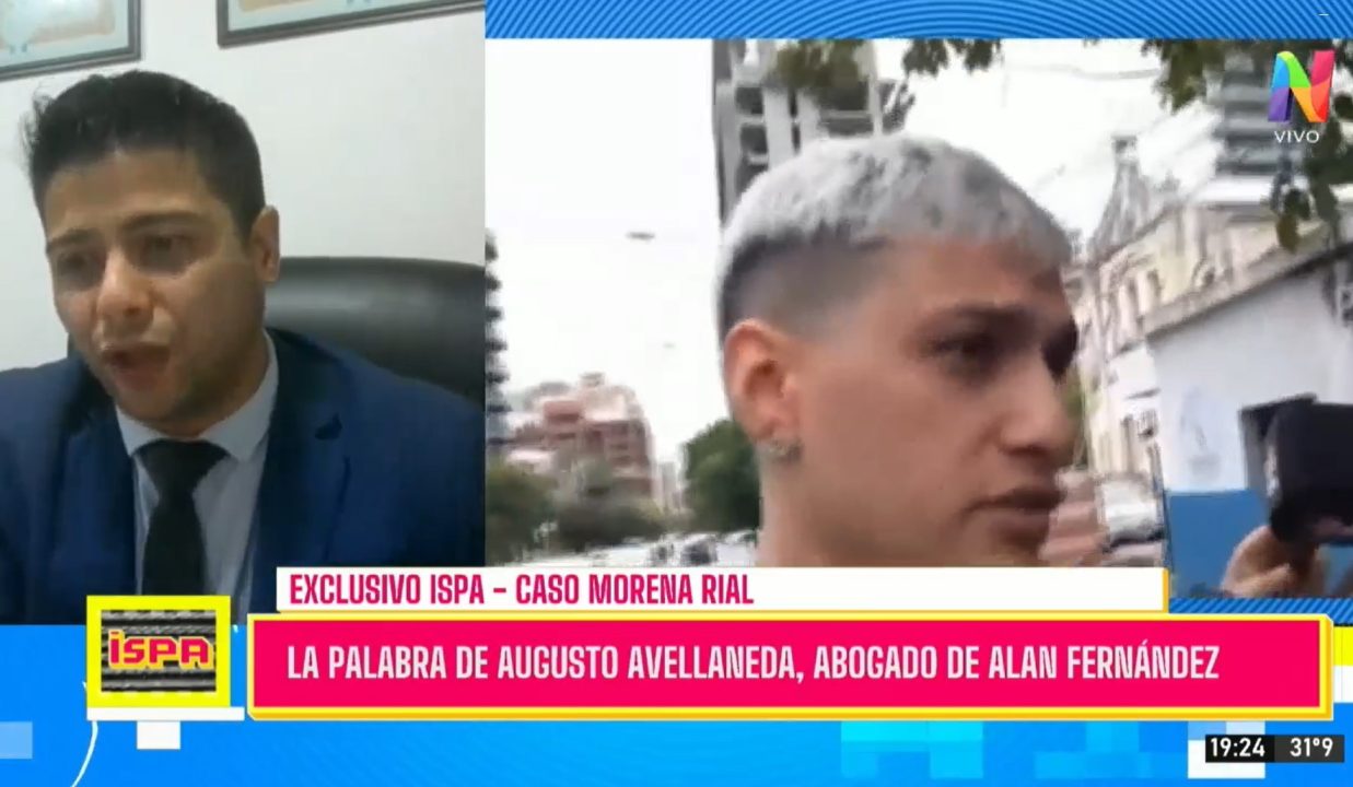 Exclusivo de ISPA sobre el Caso Morena Rial: El abogado de Alan ...